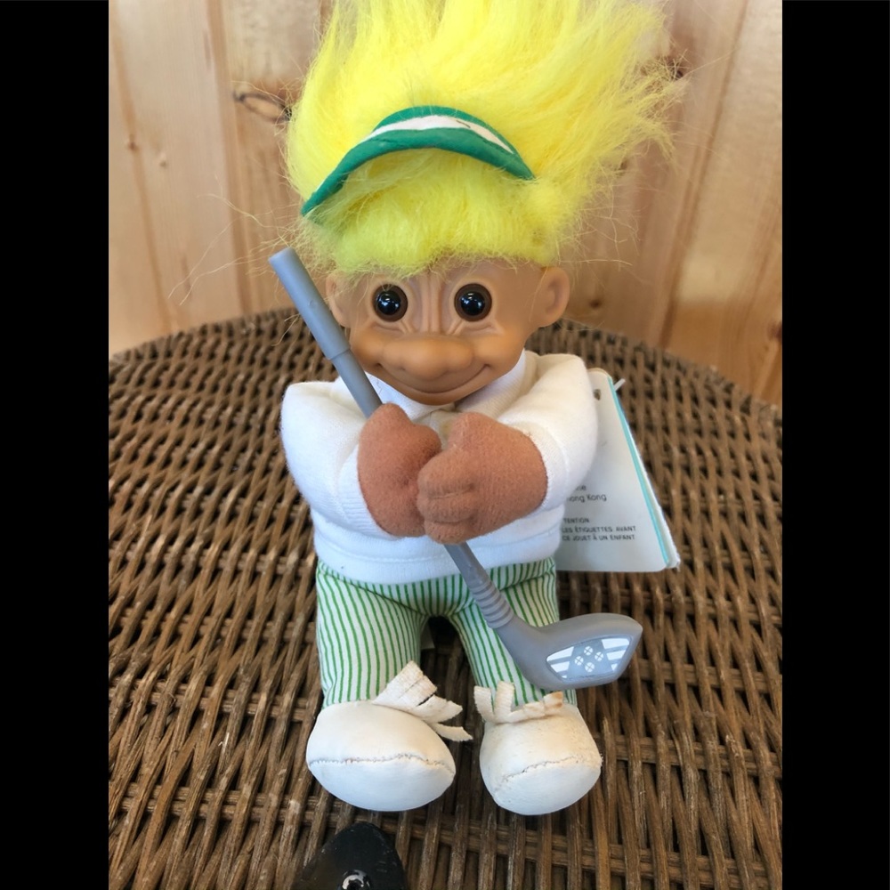 Vintage Russ #1 Golfer Troll - Gem